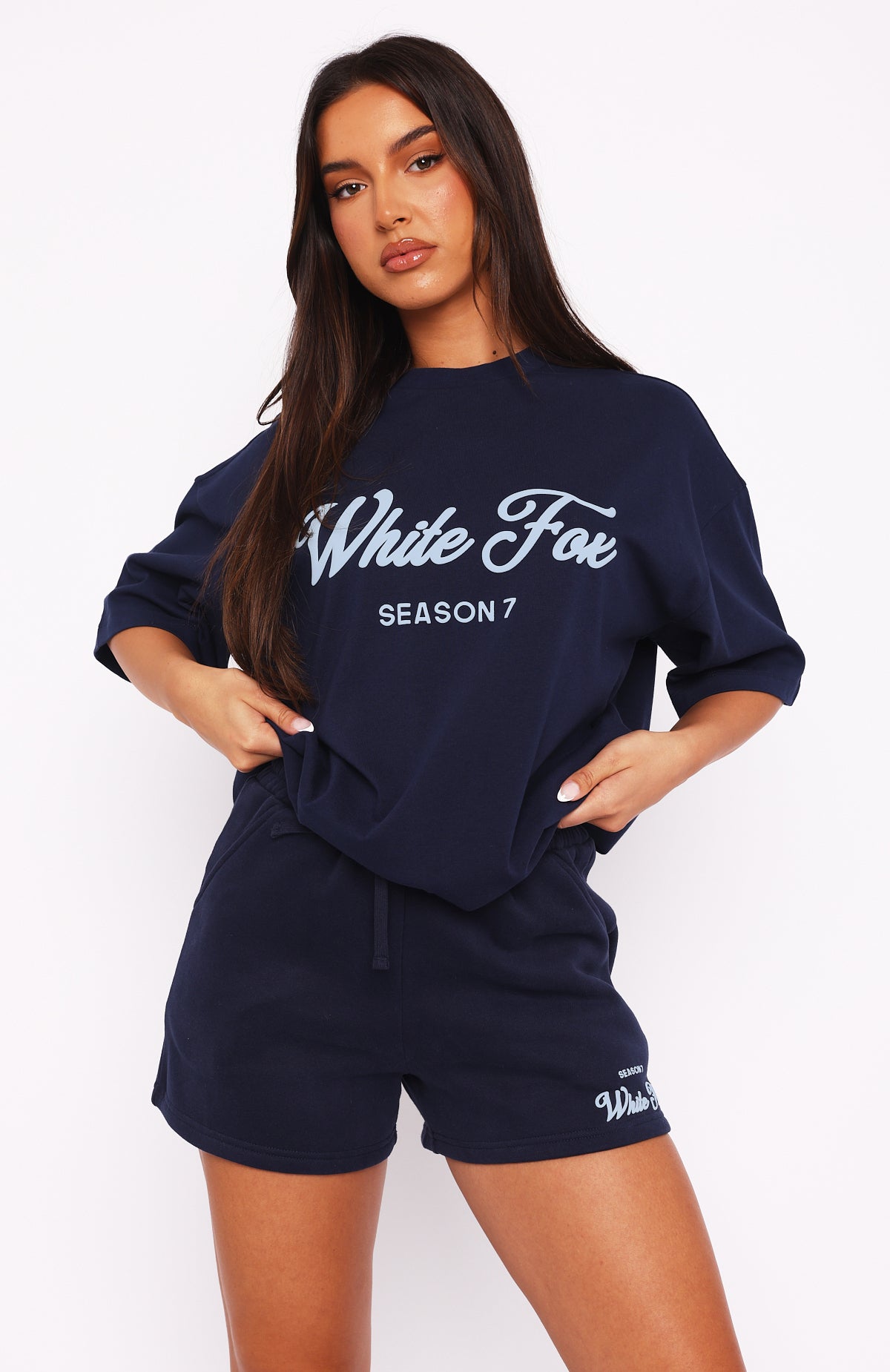 Season 7 Oversized Tee Deep Sea | White Fox Boutique US