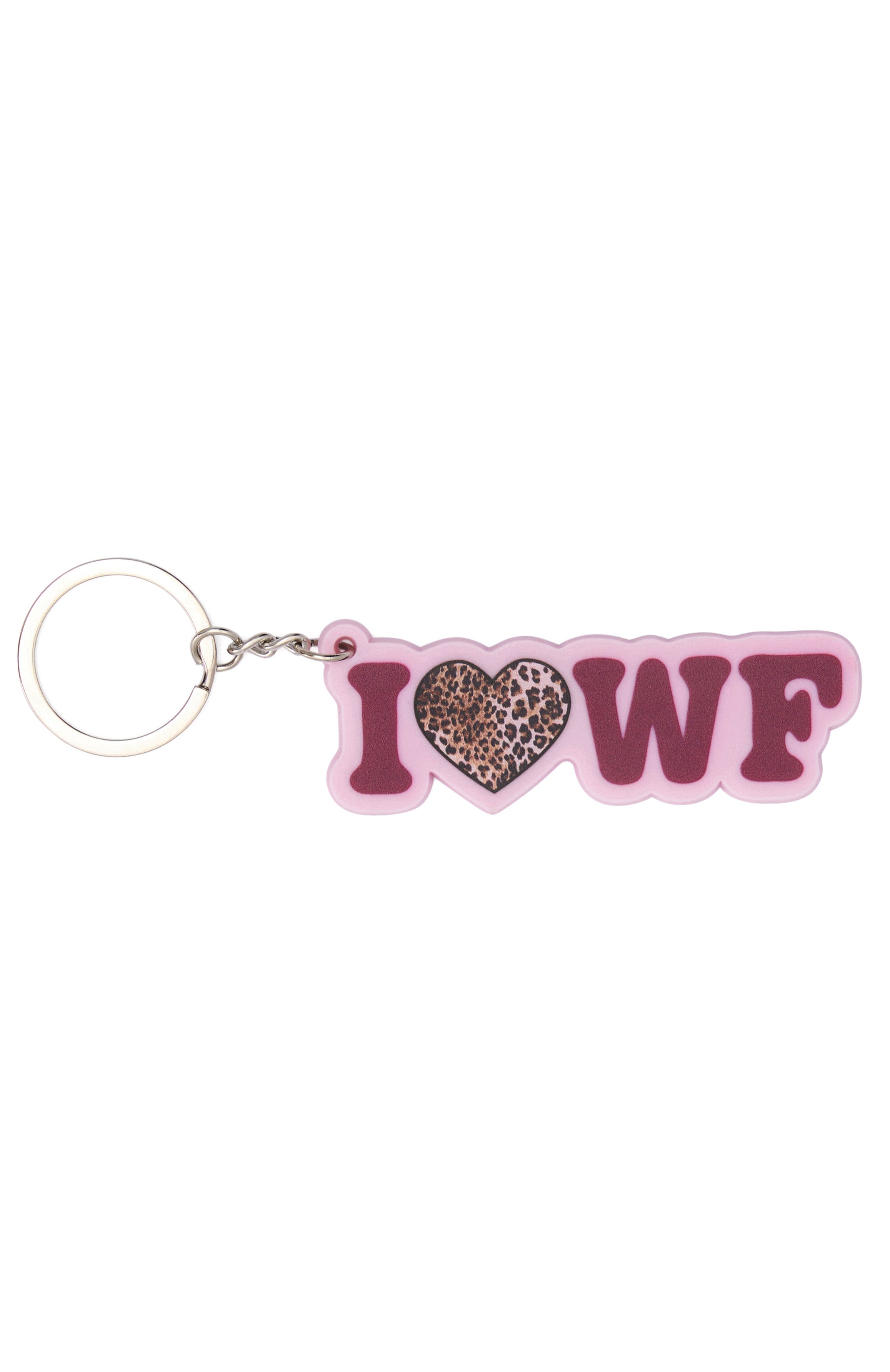 11th Street Concrete Jungle Keychain Raspberry Jelly | White Fox ...
