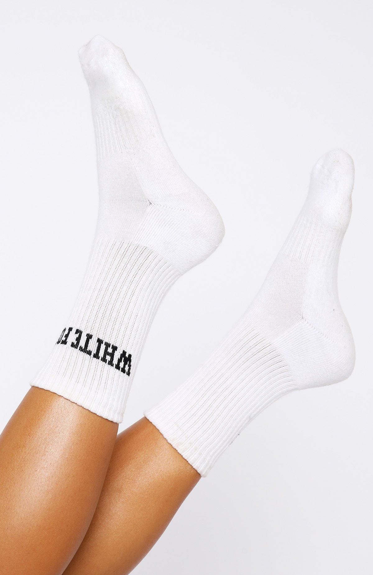 Decade Classics Varsity Socks White | White Fox Boutique US