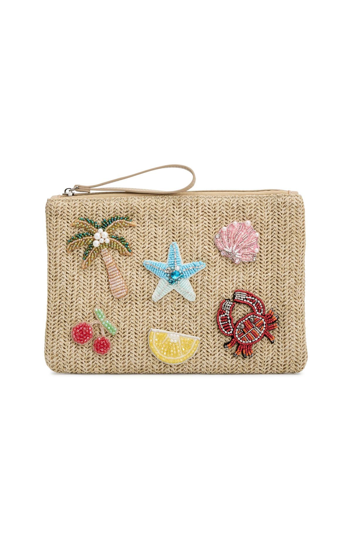 Amara Pouch Natural | White Fox Boutique US