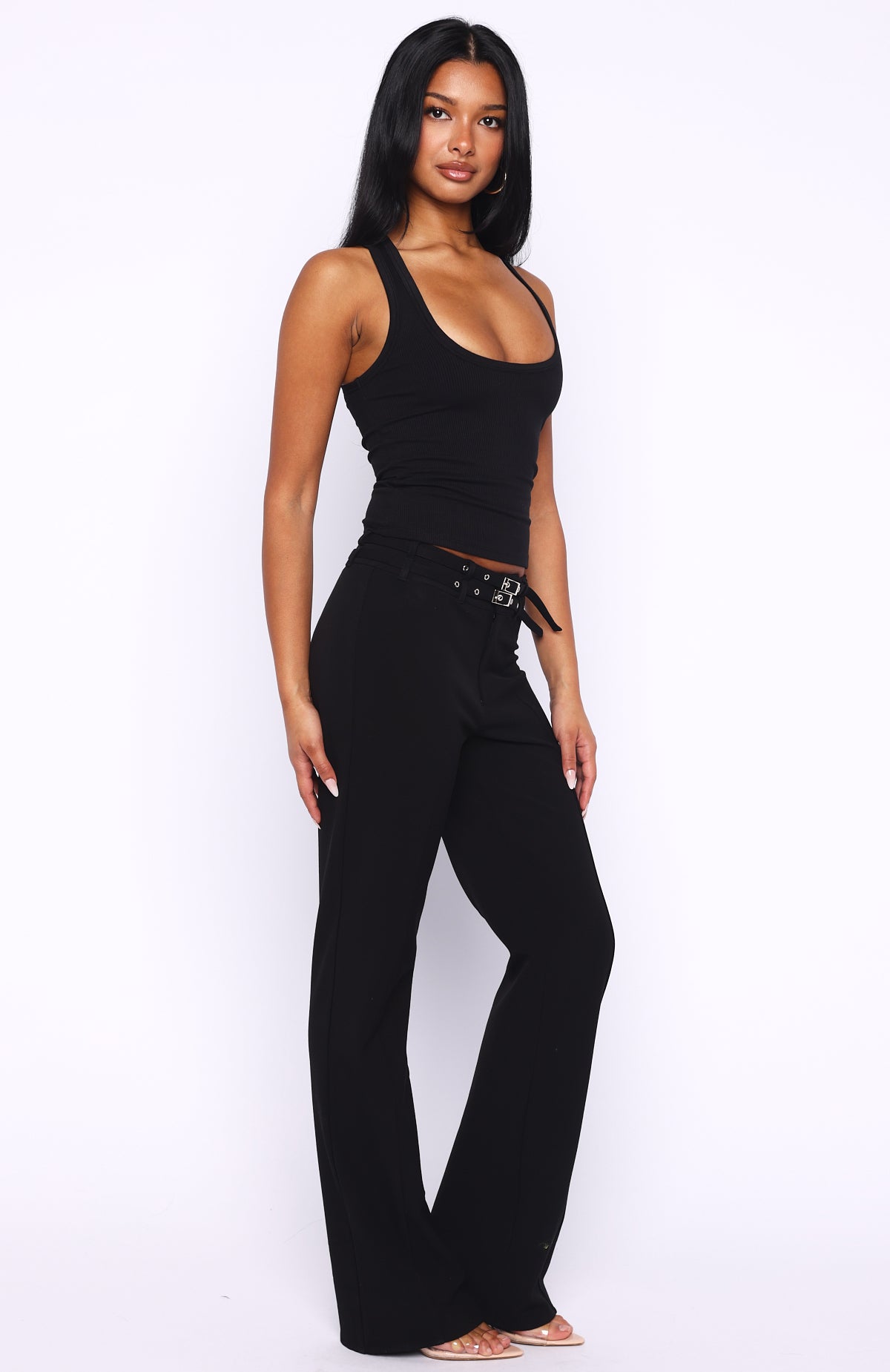 Party Of One Pants Black | White Fox Boutique US