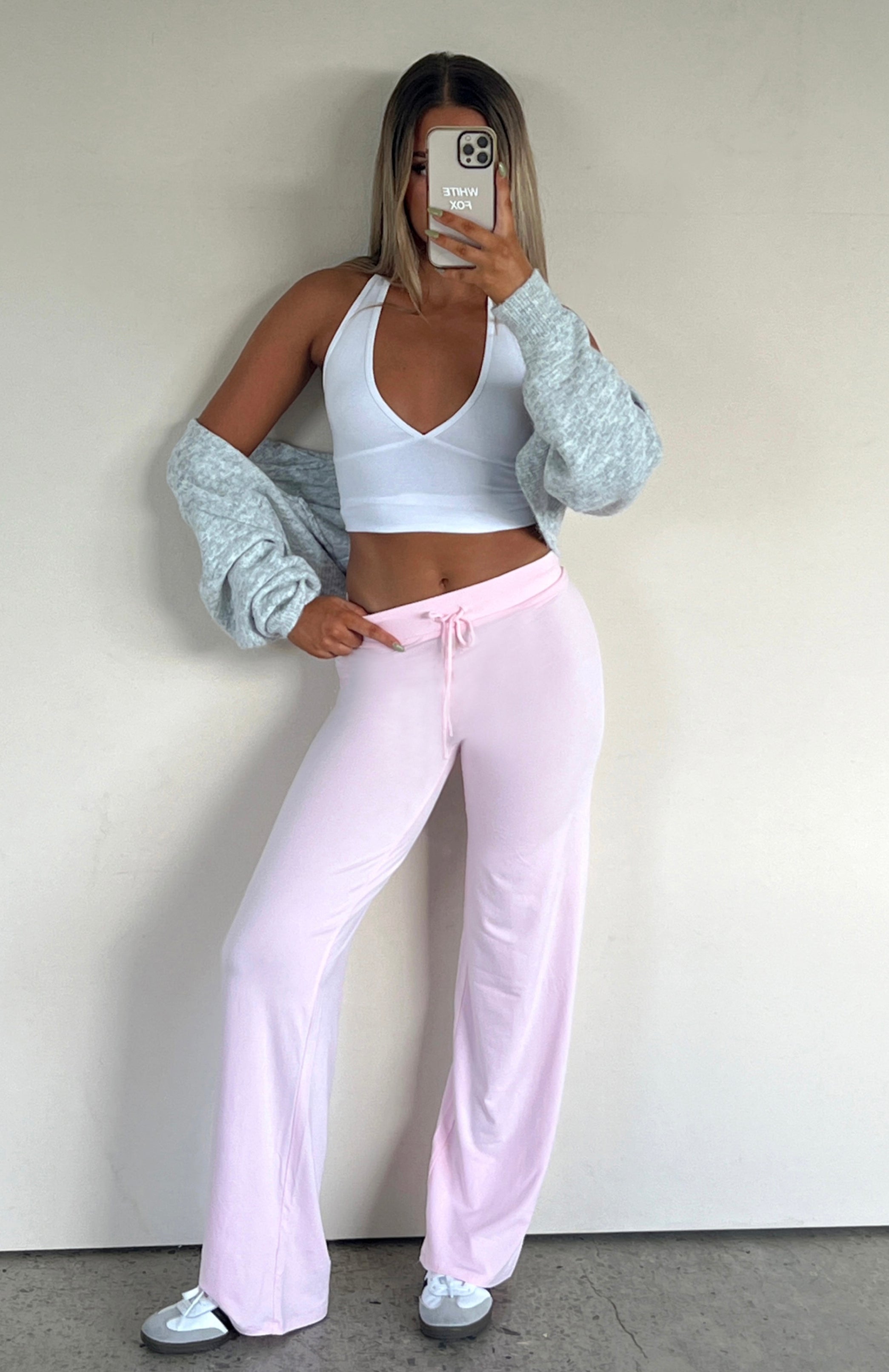 Something I'm Missing Pants Baby Pink | White Fox Boutique US