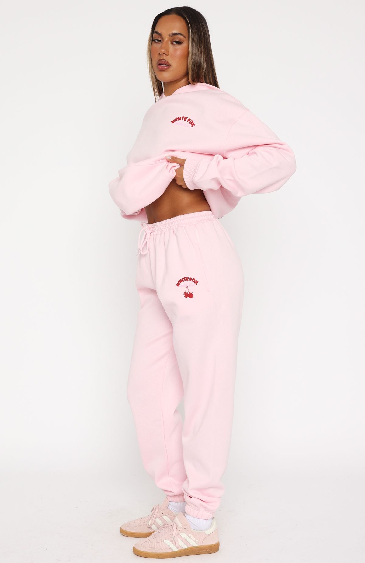 Love Me Tender Sweatpants Pink | White Fox Boutique US