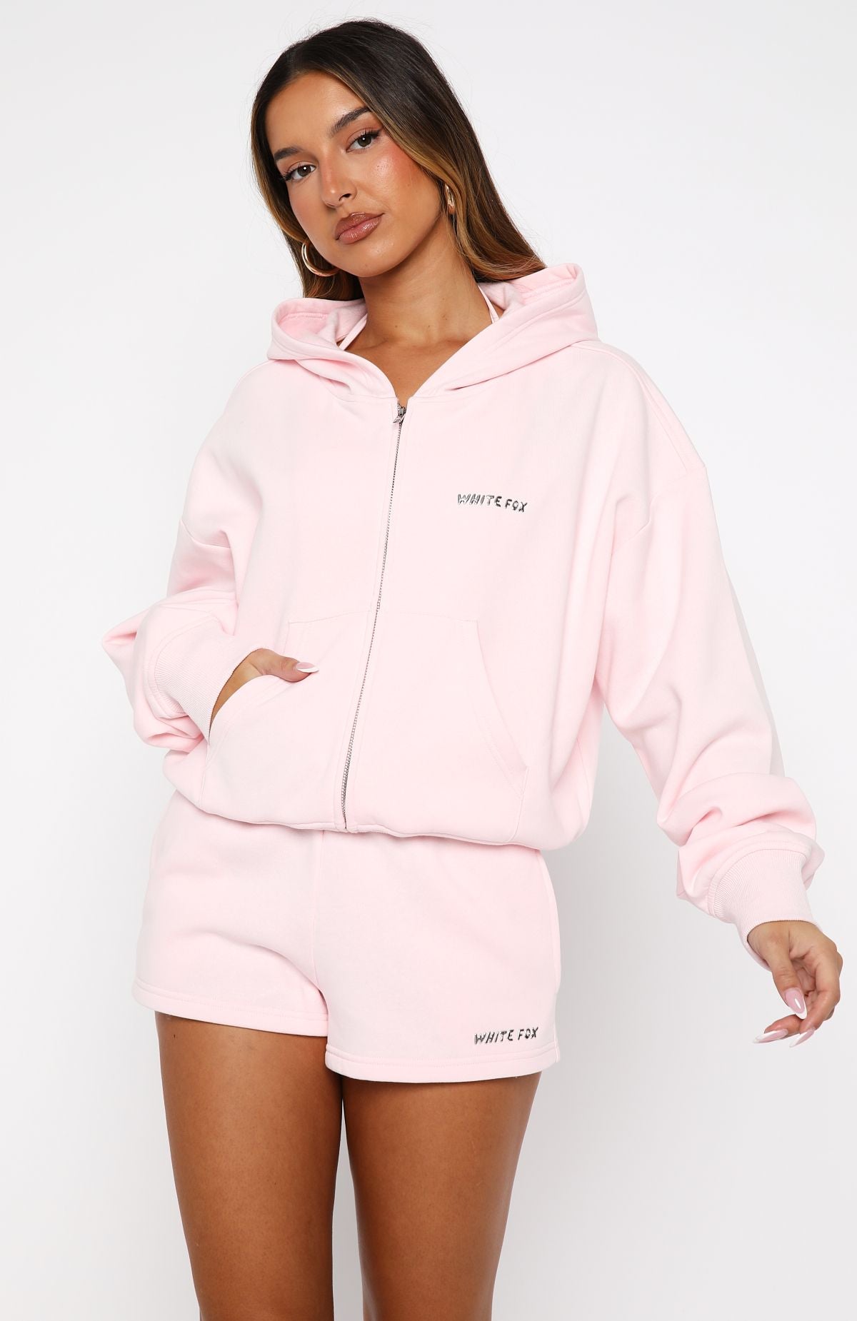 Test Drive Lounge Shorts Icy Pink | White Fox Boutique US
