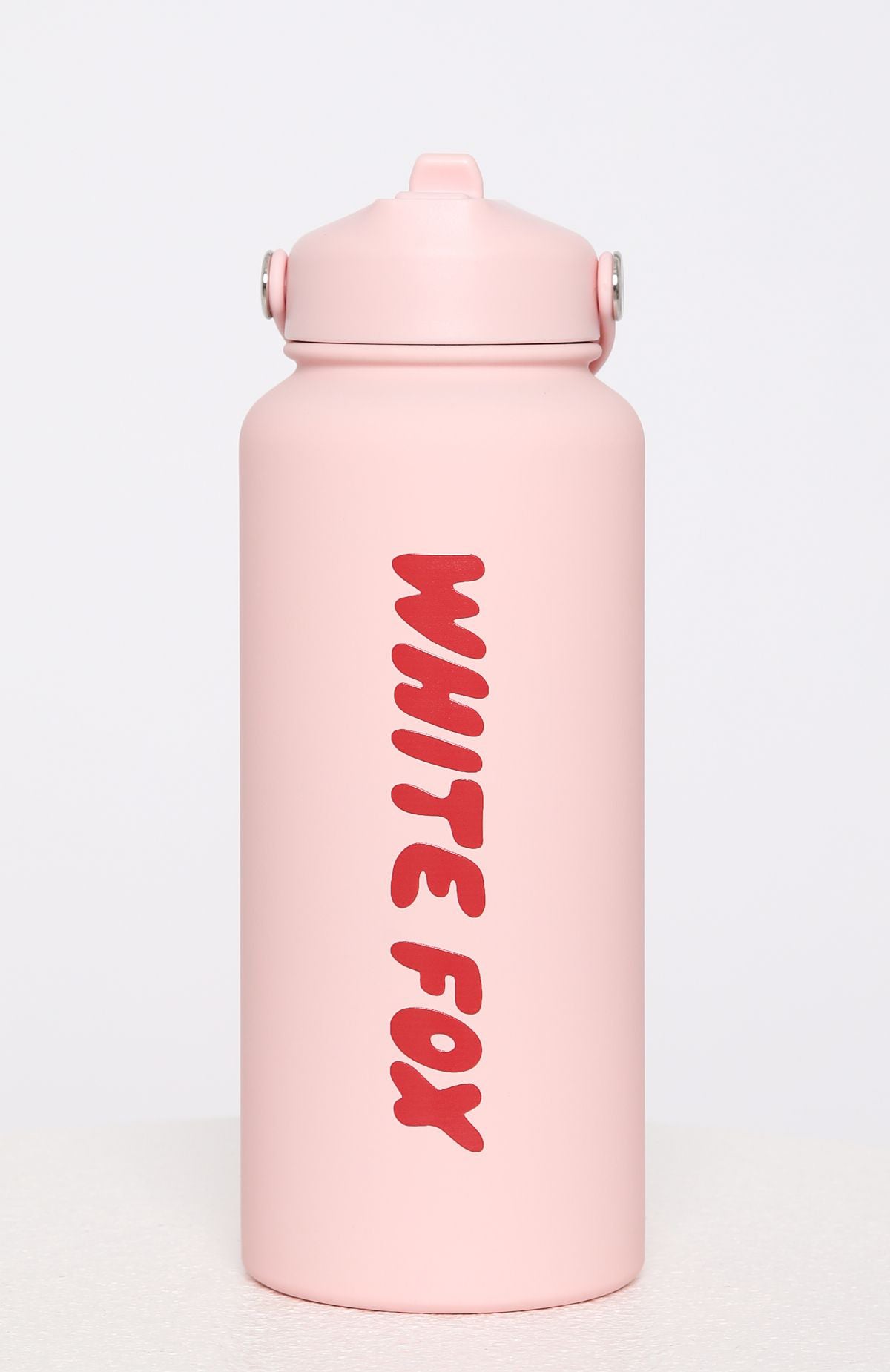 Staying Hydrated Drink Bottle 1L Pink/Red | White Fox Boutique US