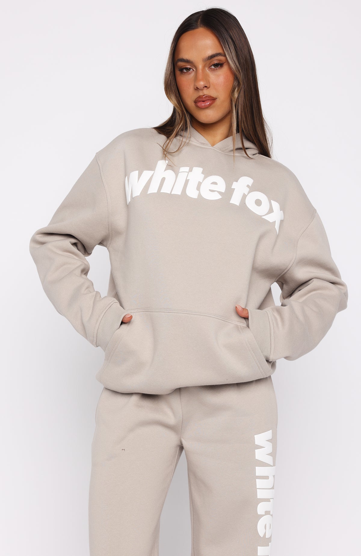 From The Archives Kenzie Oversized Hoodie Moon | White Fox Boutique US