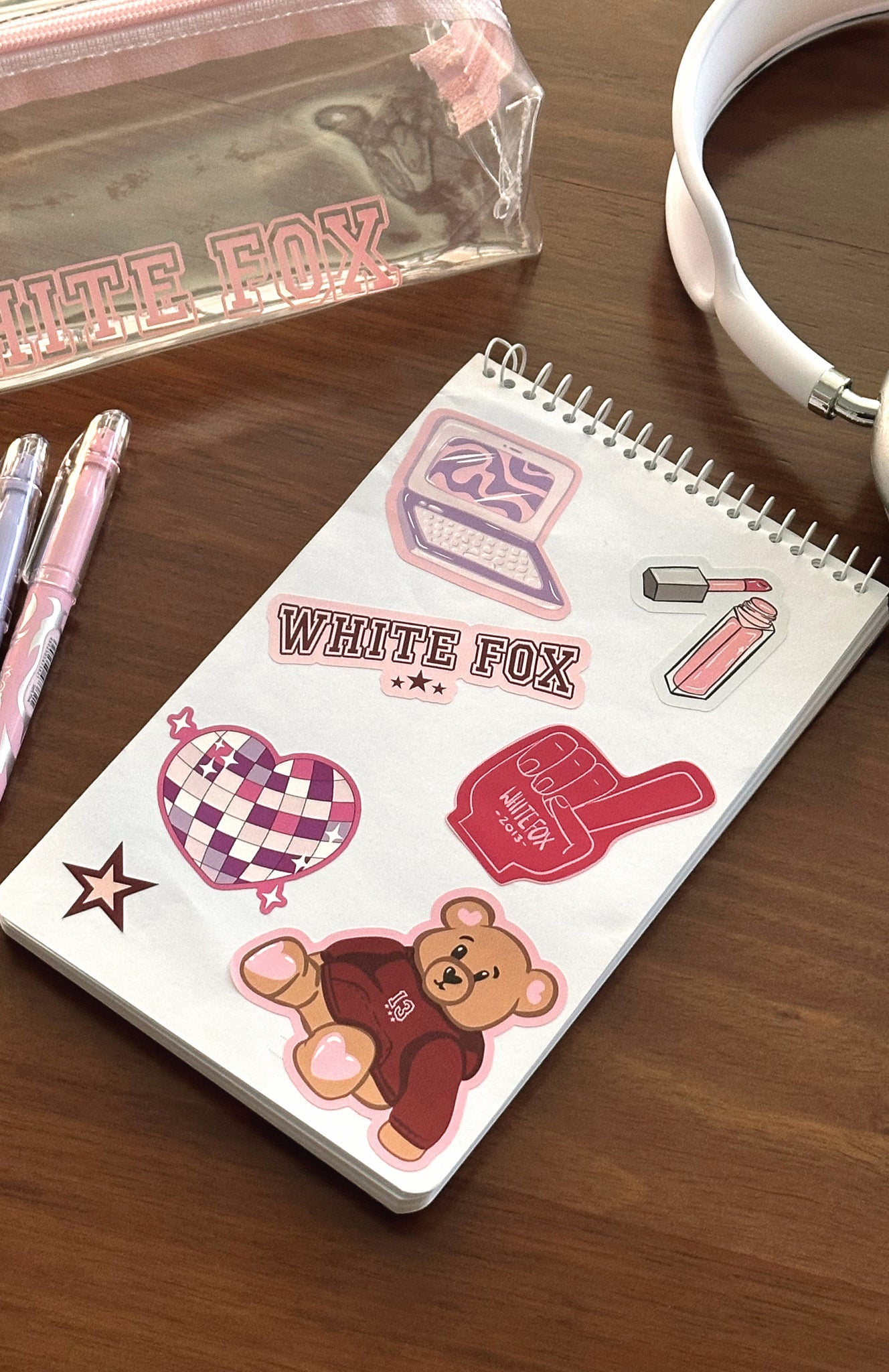 On Campus Sticker Pack Mixed | White Fox Boutique US