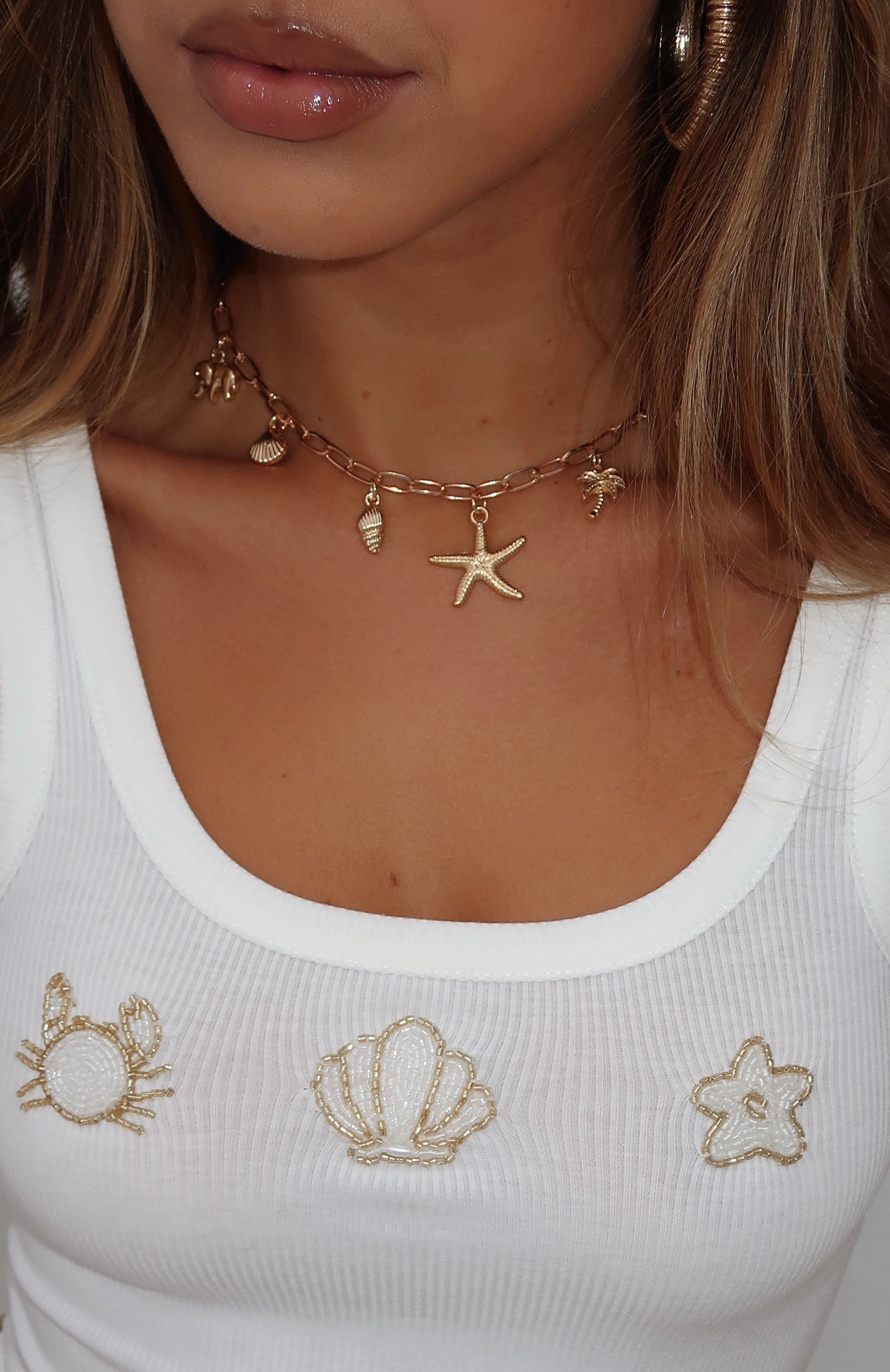 Mayer Necklace 3 Piece Set Gold | White Fox Boutique US