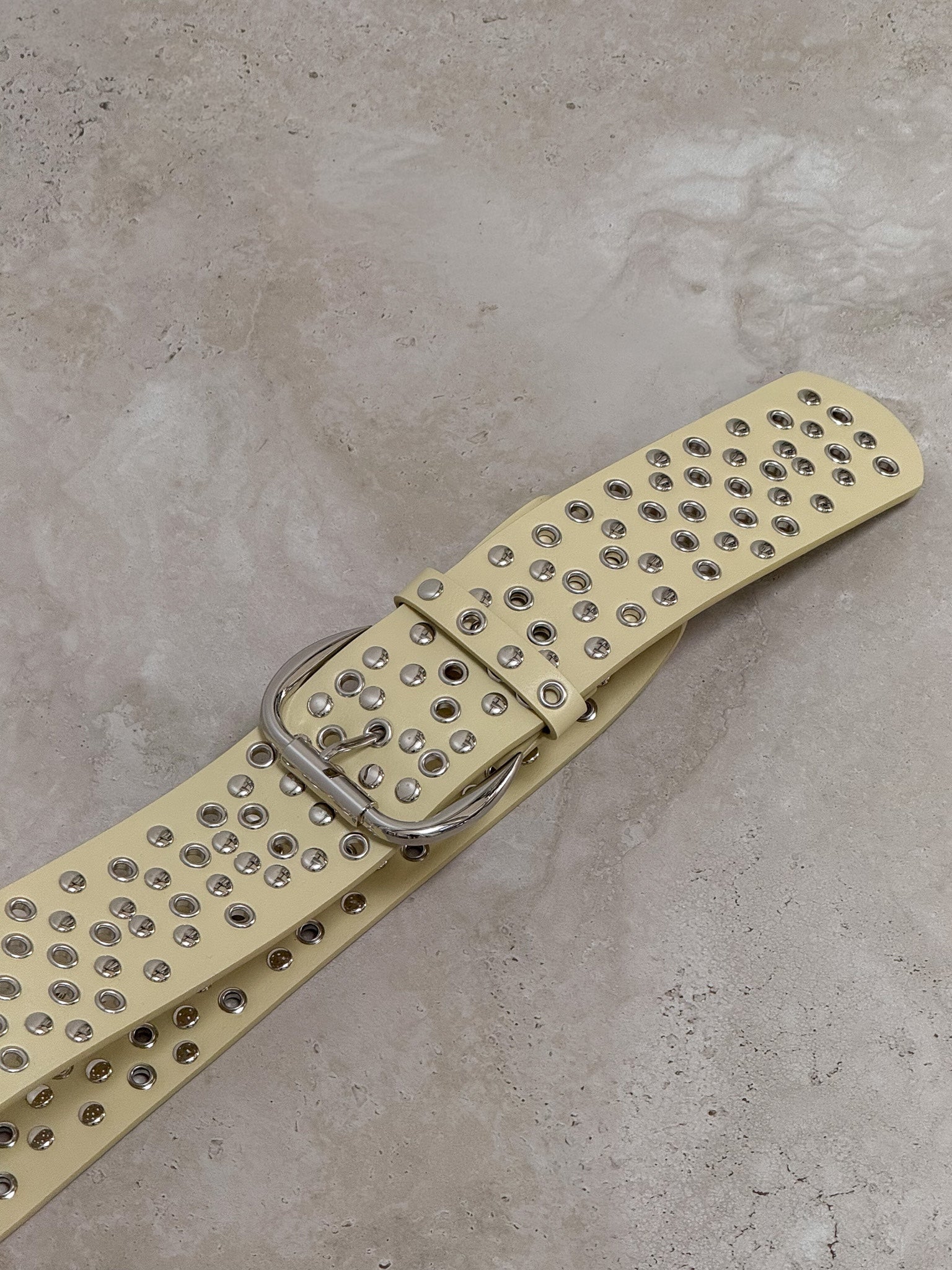 Toto Belt Blonde/Silver | White Fox Boutique US